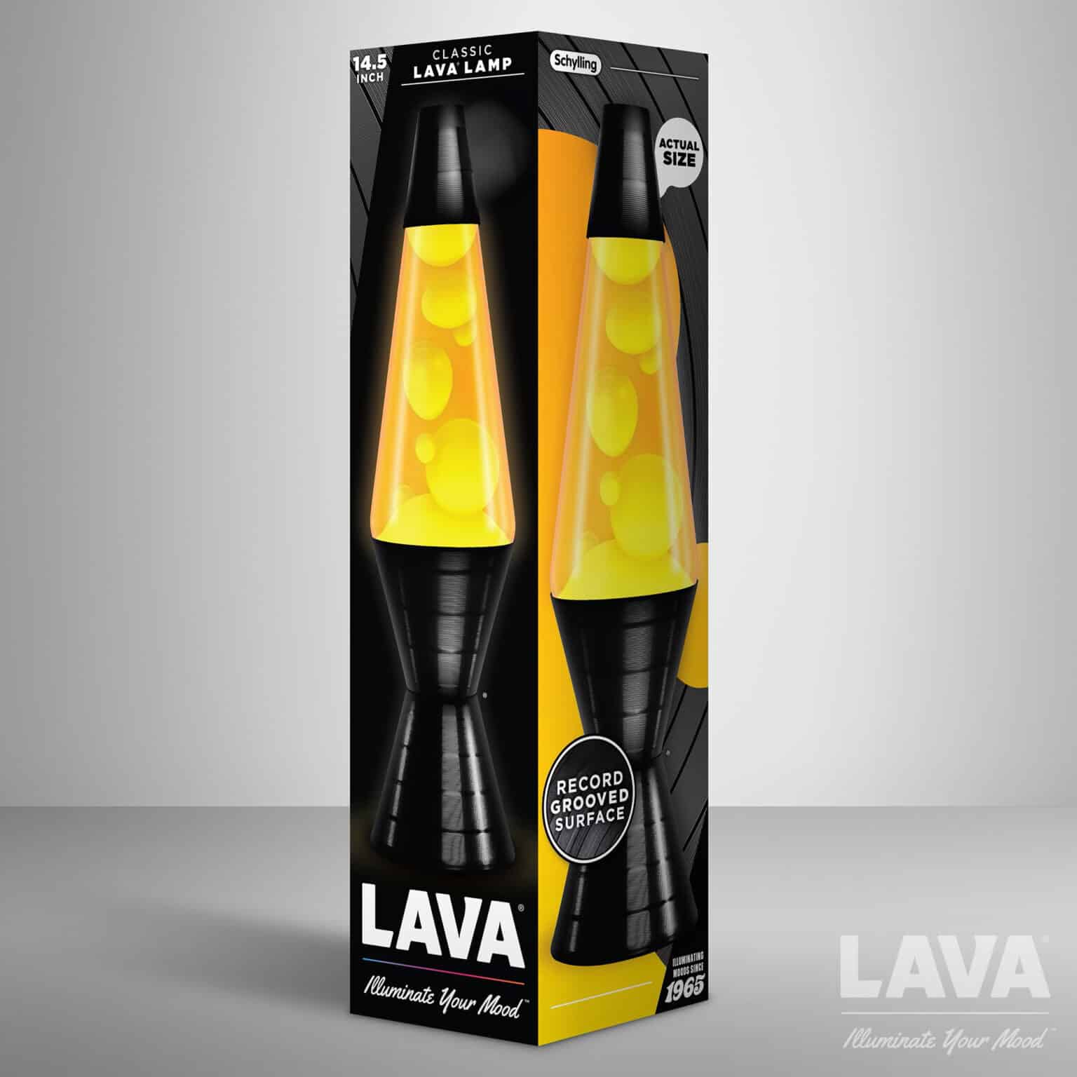 2017 14.5” Vinyl Record Grooved LAVA® Lamp - Lava® Lamp
